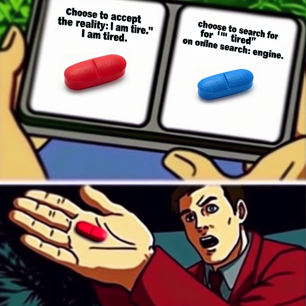 Popularity of the 'red pill blue pill' meme correlates with Google ...